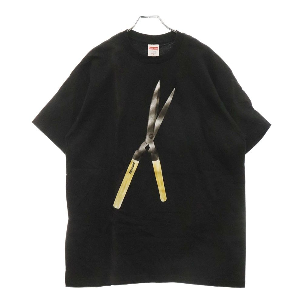 SUPREME (シュプリーム) 19SS Shears Tee シザーズ 半袖Tシャツカットソー ブラック - メルカリ