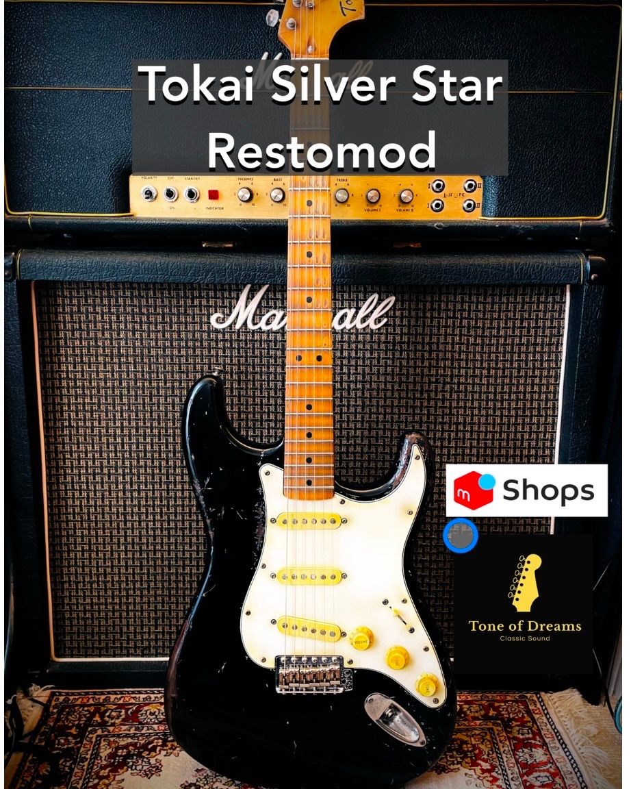 Vintage Tokai Stratocaster Silver Star Restomod Heavy Relic 「Elite Model」 - メルカリ