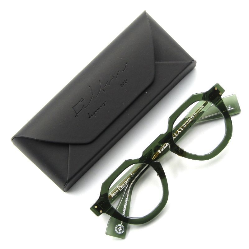 美品 JEAN PHILIPPE JOLY × Filton ジャンフィリップジョリー フィルトン メガネフレーム bouton's 日本製 ...