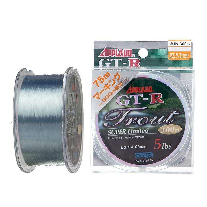 サンヨーナイロン ナイロンライン アプロード GT-R トラウト スーパーリミテッド 300m 1.56号 8lb カムフラージュカラーリーフシルバー 0 - メルカリ