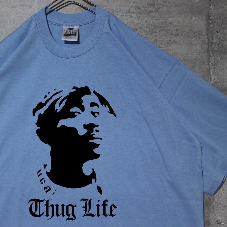 【LA直輸入】PRO CLUB "2PAC" LT.BLUE 6.5oz HEAVYWEIGHT TEE XLT～5XLT プロクラブ - メルカリ