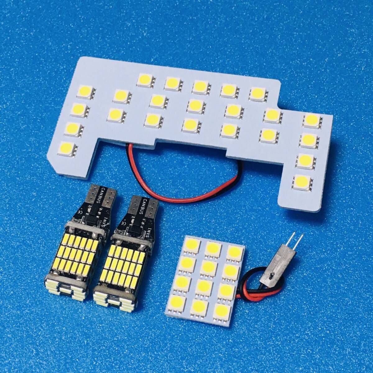 WR-V WRV DG5 T10 LED ルームランプ 超爆光 専用設計 基板 室内灯 T16バックランプ ライト パーツ ホワイト 4個セット 送料無料 アクセサリ - メルカリ