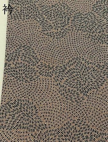 平和屋着物▽江戸小紋 単衣 鮫小紋柄 正絹 逸品 AAAZ7130jh