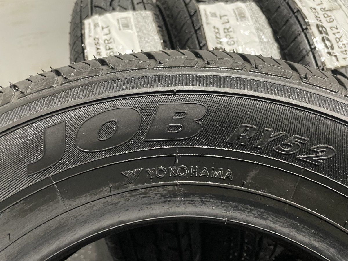 新品 YOKOHAMA JOB RY52 145R12 6PR LT 12インチ 夏タイヤ 4本 21年製 軽トラ 軽バン (MTZ16) - メルカリ