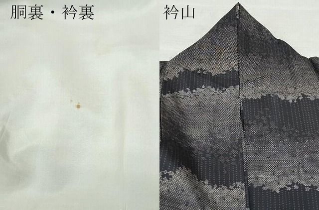平和屋着物○本場大島紬 風景草木文 正絹 逸品 CAAT7086vf
