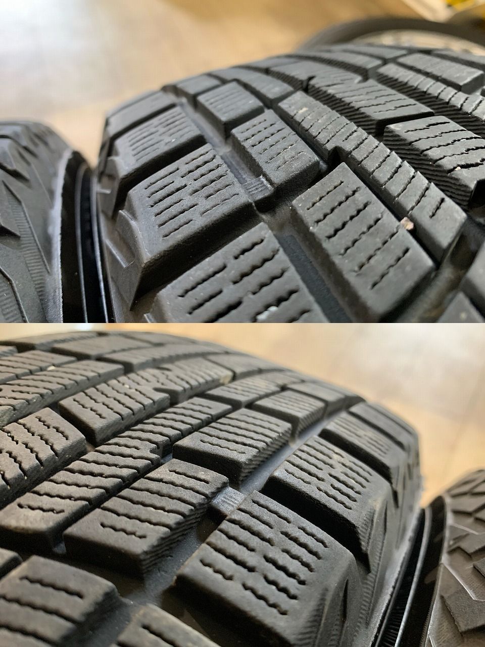 【2402012】スタッドレス Fang 14インチ 4.5J +45 PCD100 4H + iG30 155/65R14 2015年 ...