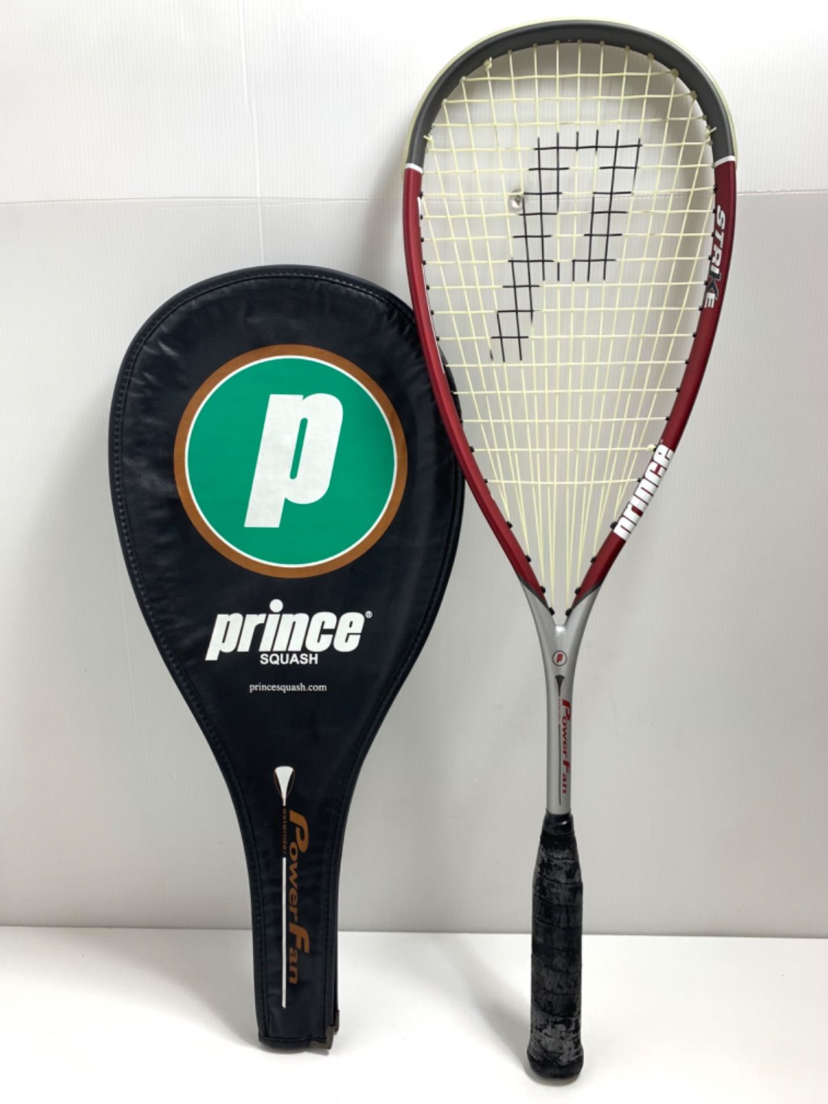 Prince SQUASH Power Fan extender プリンス スカッシュラケット ソフトケース付 中古 - メルカリ