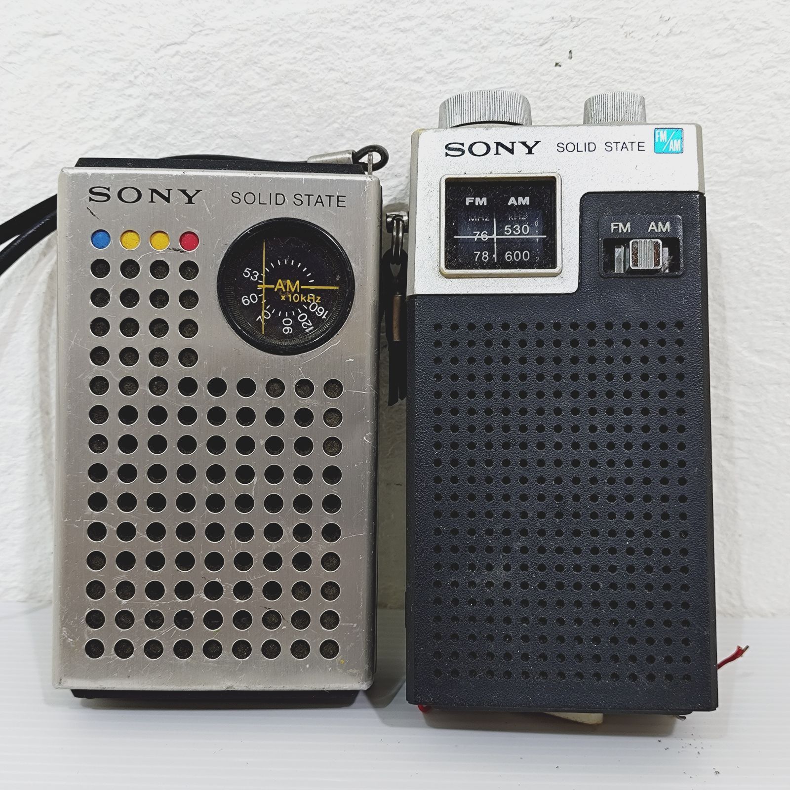 ジャンク 部品取りに SONY ラジオ TR-4100 TFM-4500 - メルカリ