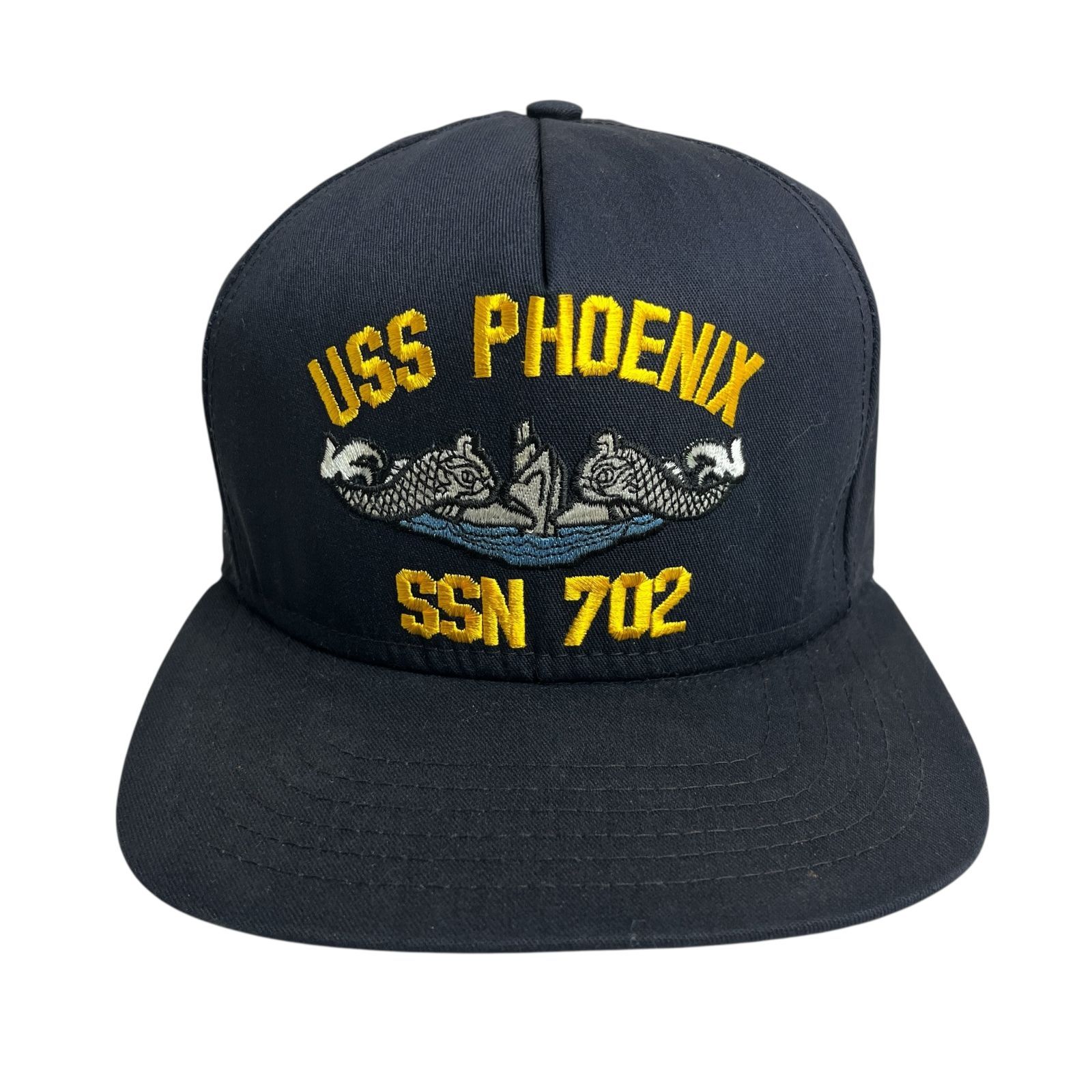 【キャップ/帽子】USA製 USS PHOENIX SSN-702 (ユーエスエス フェニックス) ミリタリー アメリカ軍 海軍 スナップ ...