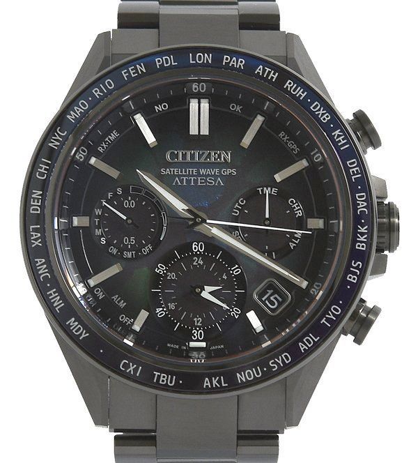 ★新品同様！CITIZEN シチズン ATTESA アテッサ ACT Line CC4057-60E F950‐0029S07 エコ・ドライブ ...