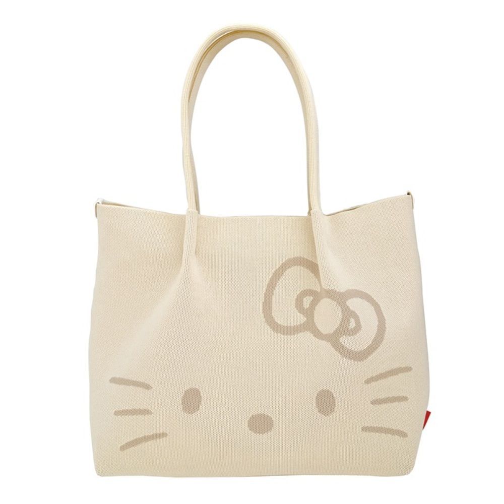 Ivory ☆ ROOTOTE 8381 IP.ミテ゛ィアム.ルフル.ハローキティ-A ルートート トートバッグ rootote8381 IP.ミディアム.ルフル.ハローキティ-A トート ...