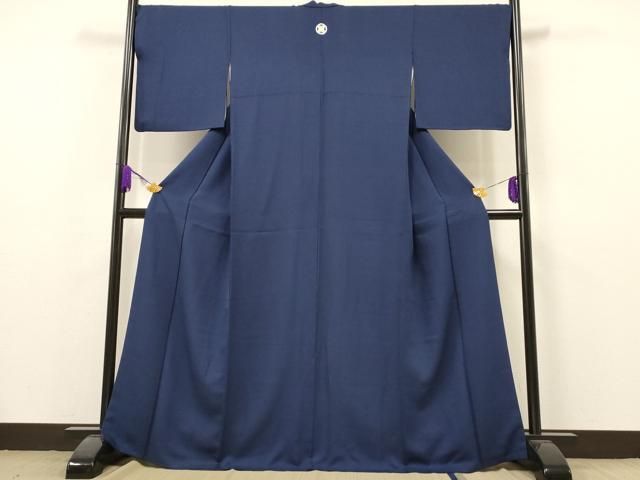 平和屋着物□上質な色無地 桑染色 正絹 逸品 BAAU3724hj 平和屋着物