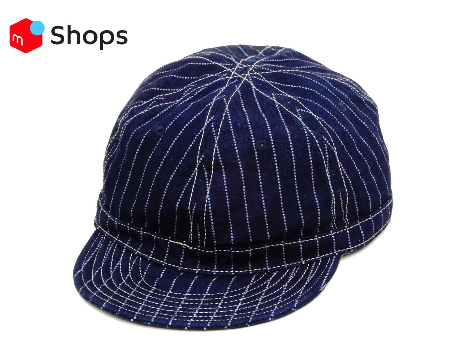 Pherrows ワークキャップ PWCC1-W インディゴ ウォバッシュ - アメカジショップ - メルカリ