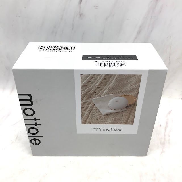 mottole 充電式シェアカイロ モバイルバッテリー機能付 MTL-E030-WH ホワイト LF 0920ML012 0120240917100735 - メルカリ