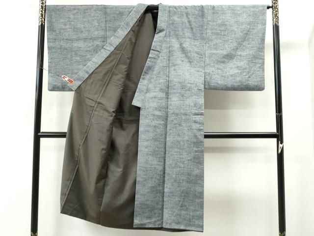 平和屋着物○男性 本場大島紬 アンサンブル 100亀甲 総詰め 正絹 逸品