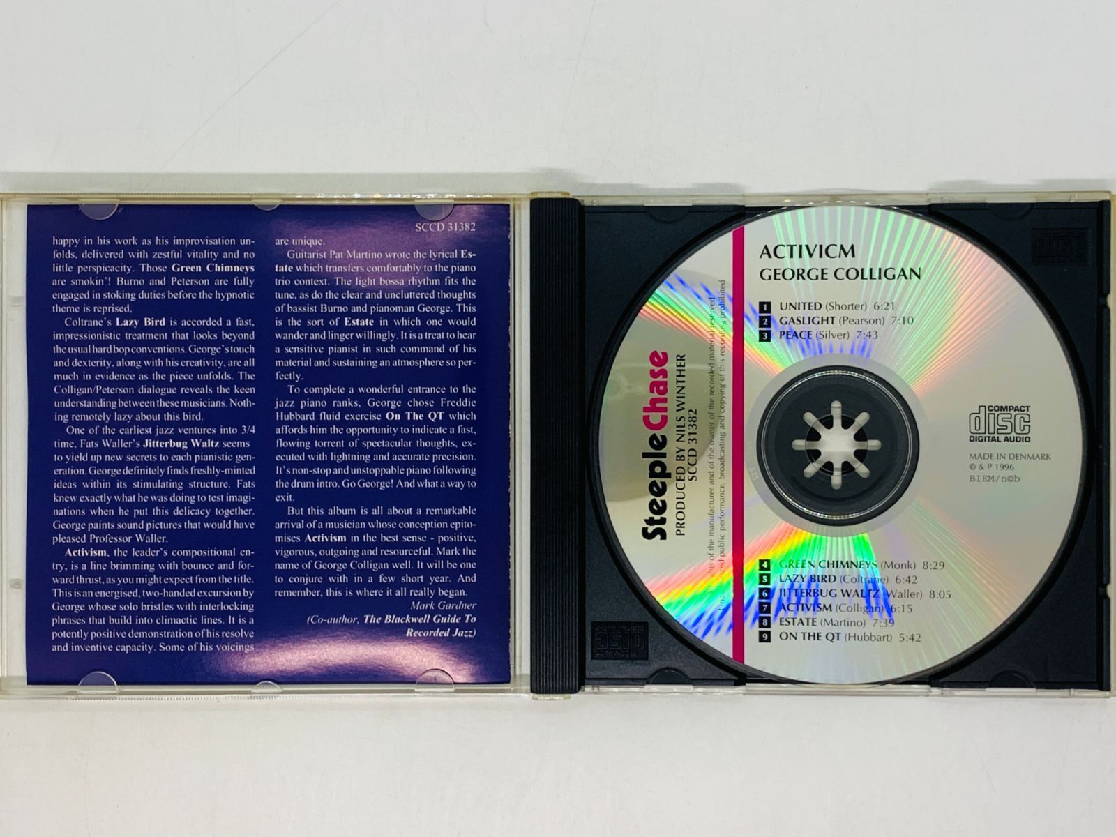 CD George Colligan Trio ACTIVISM / Dwayne Burno / SteepleChase ジョージ ...