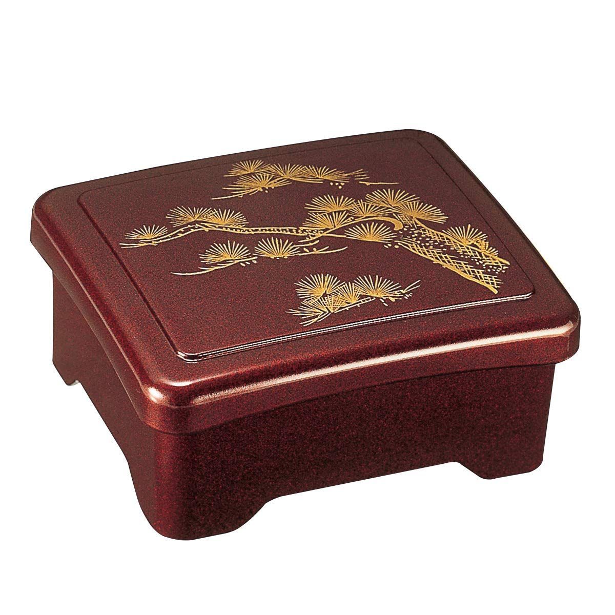 新品 福井クラフト(Fukui Craft) 重箱 茶 16.7x14.3x8cm うなぎ の 器 うな重 光月丼重 溜パール松内朱 5-729-4 - メルカリ