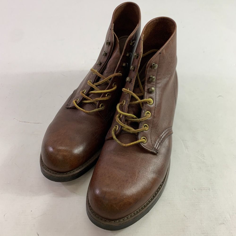 04w3291 ※【中古】レッドウィング RED WING 956 ワークブーツ シューズ 靴 メンズ レザー 革 本革 羽タグ 牛革 ...