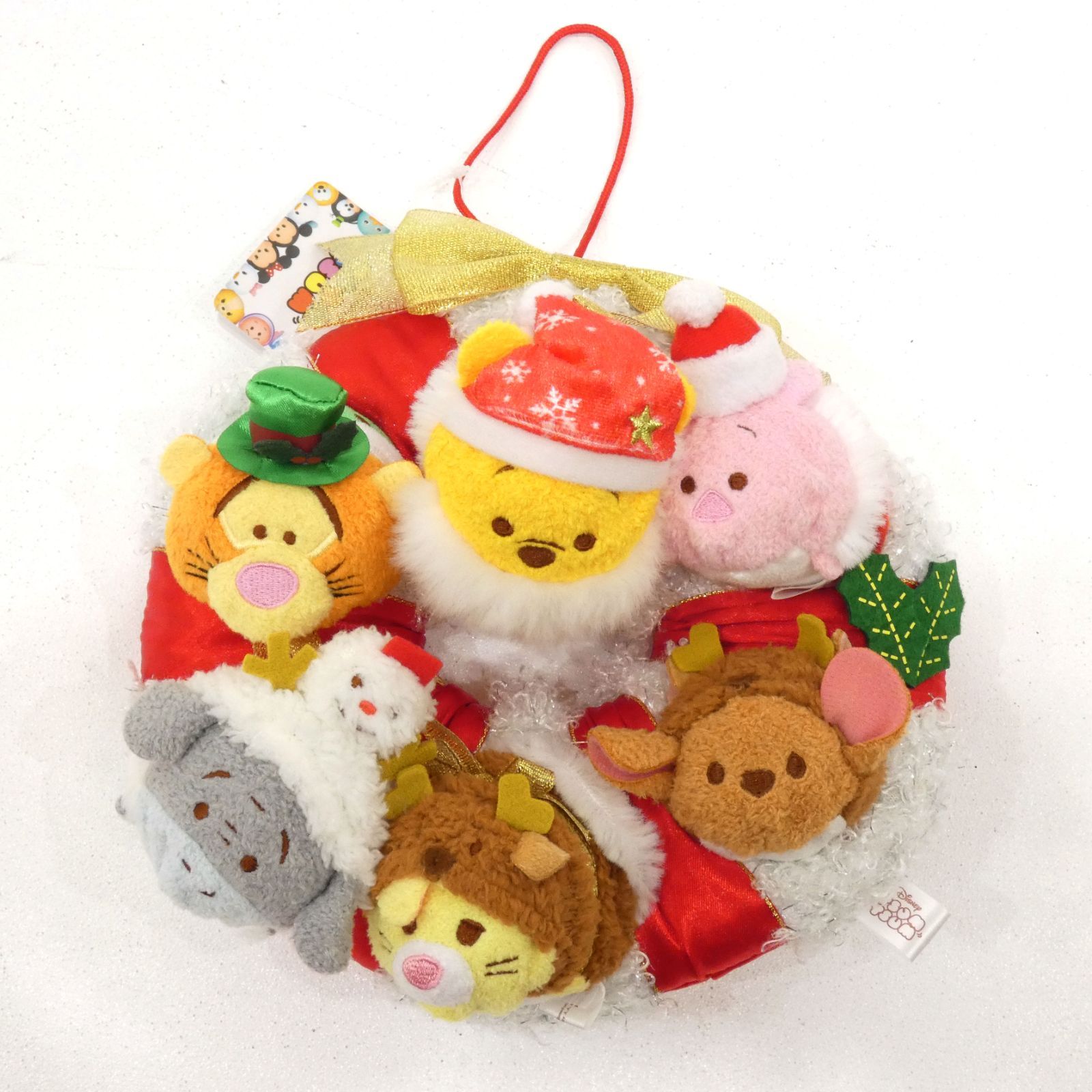 【小牧店】タグ付き デシズニーストア ツムツム クリスマス リース プーさん 【I743-0702】 - メルカリ