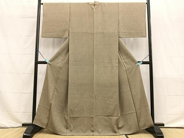 平和屋着物○江戸小紋 極小鮫小紋柄 正絹 逸品 AAAY6307ph