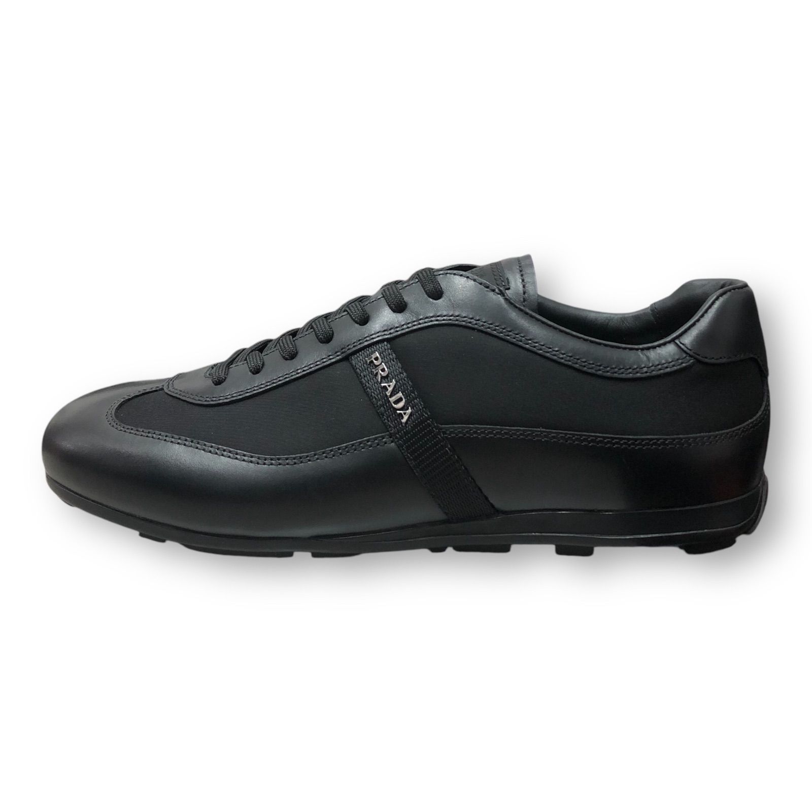 未使用品 PRADA SPORTS テクニカル ファブリック カーフ レザー 未使用品 PRADA SPORTS テクニカル ファブリック カーフ レザー