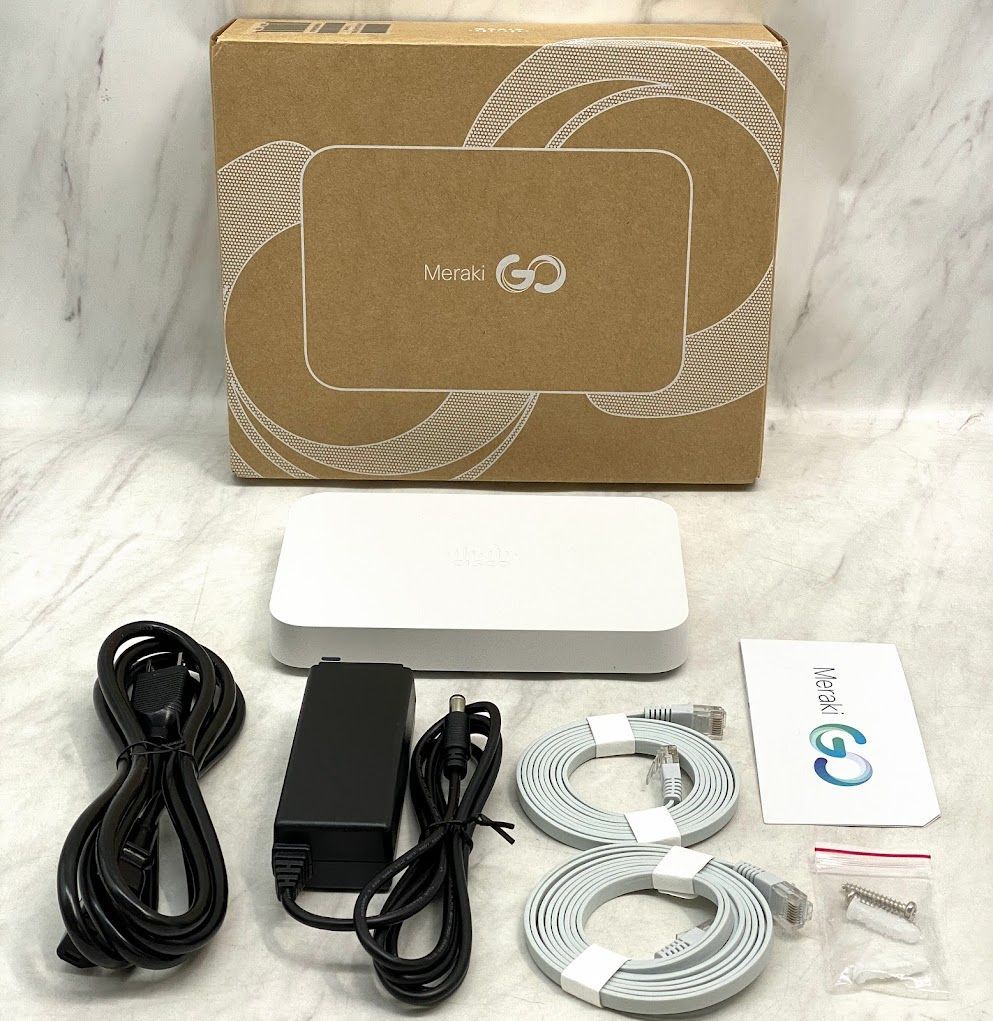 【美品】 Cisco Meraki Go ルータ ファイアウォール Webブロッキング GX20-HW-US A0814 1004ML003 0120240909101085 - メルカリ