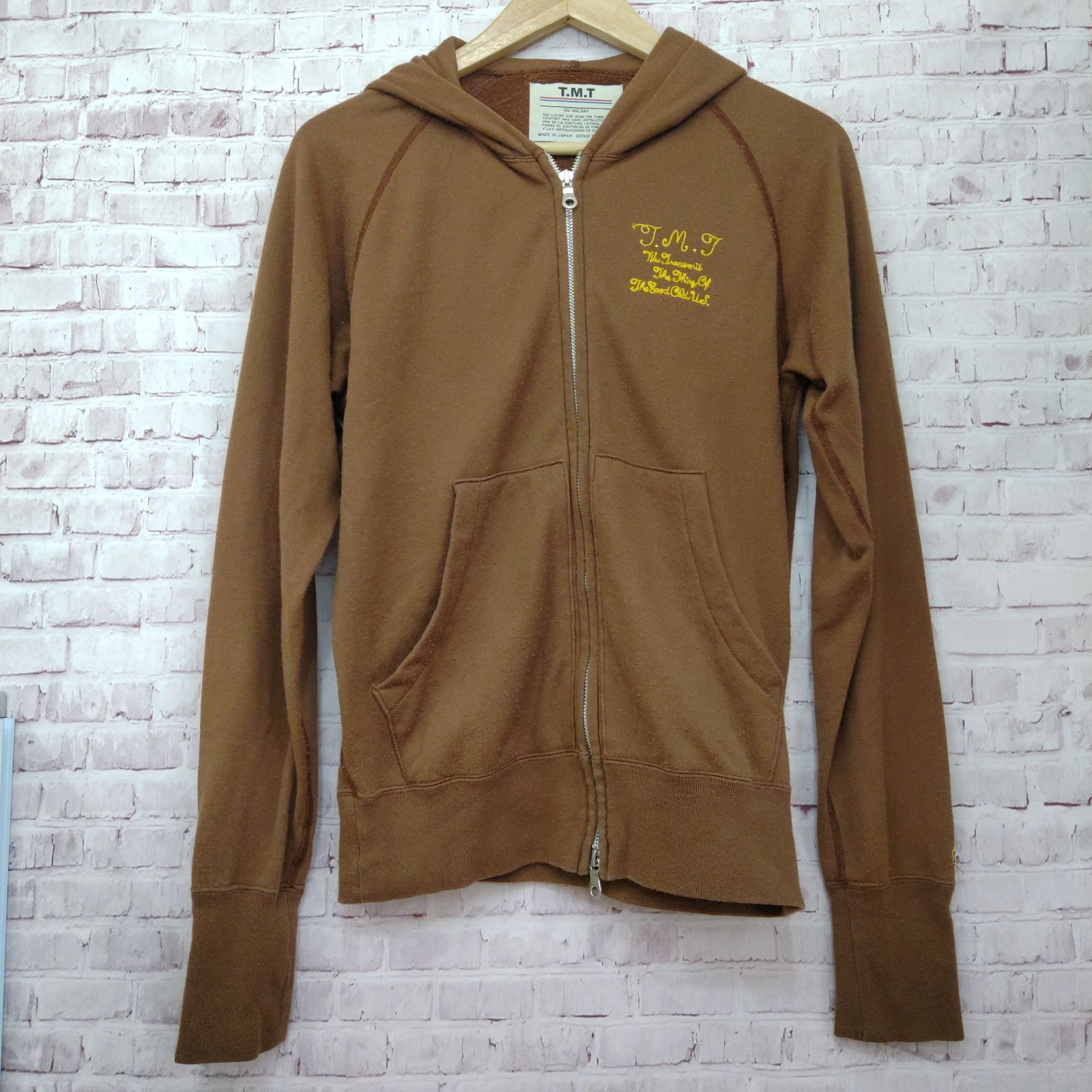 【TAKA13-98】 T.M.T ティ エム ティ パーカー メンズ S ブラウン - メルカリ
