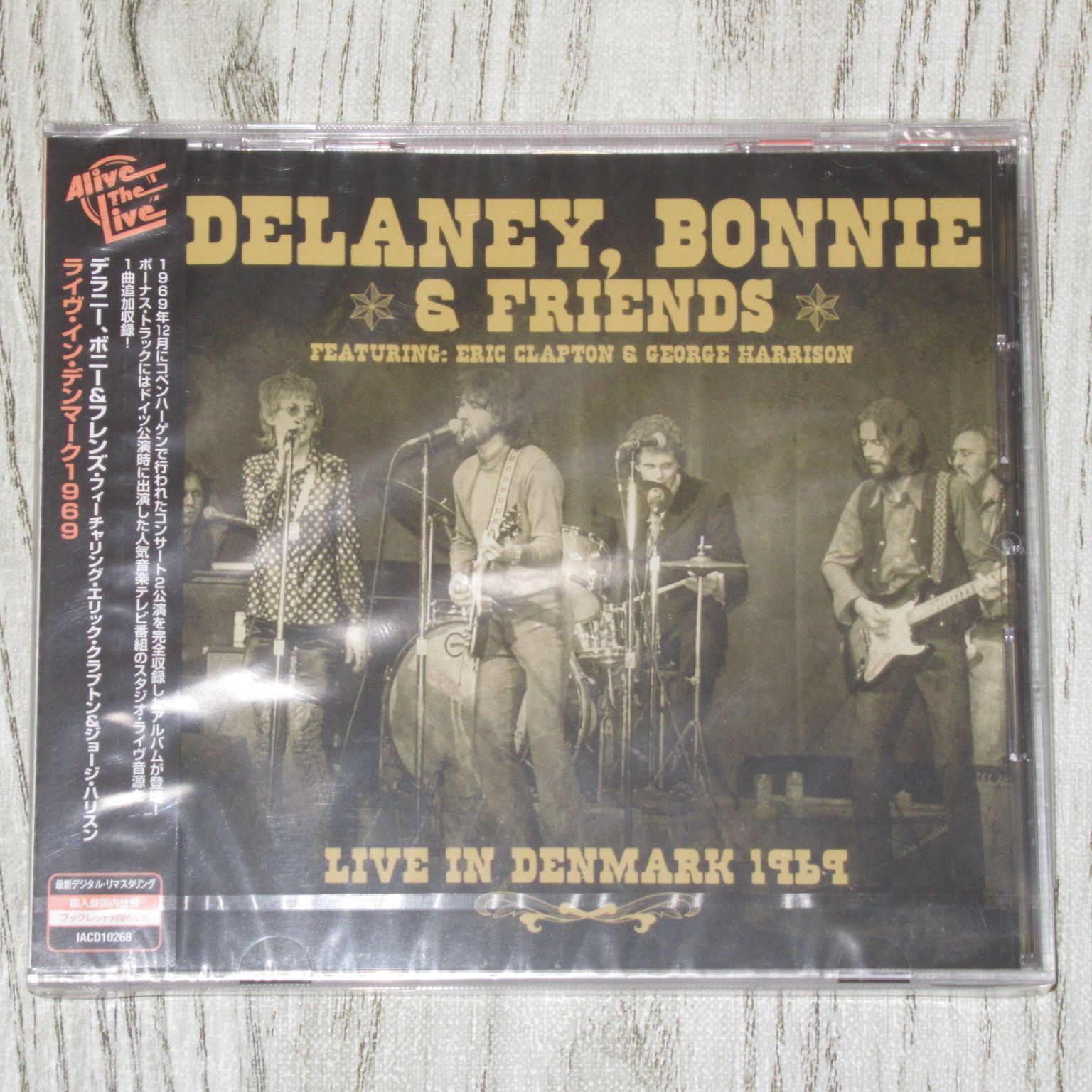 CD 未開封（SEALED) デラニー、ボニー＆フレンズ・フィーチャリング・エリック・クラプトン＆ジョージ・ハリスン ライヴ・イン・デンマーク ...