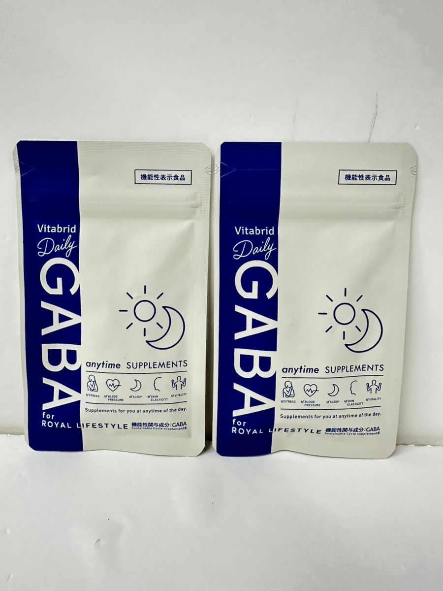 CA35 K ビタブリッド デイリー ギャバ GABA 30粒 2袋セット 賞味期限：2027/01～ - メルカリ