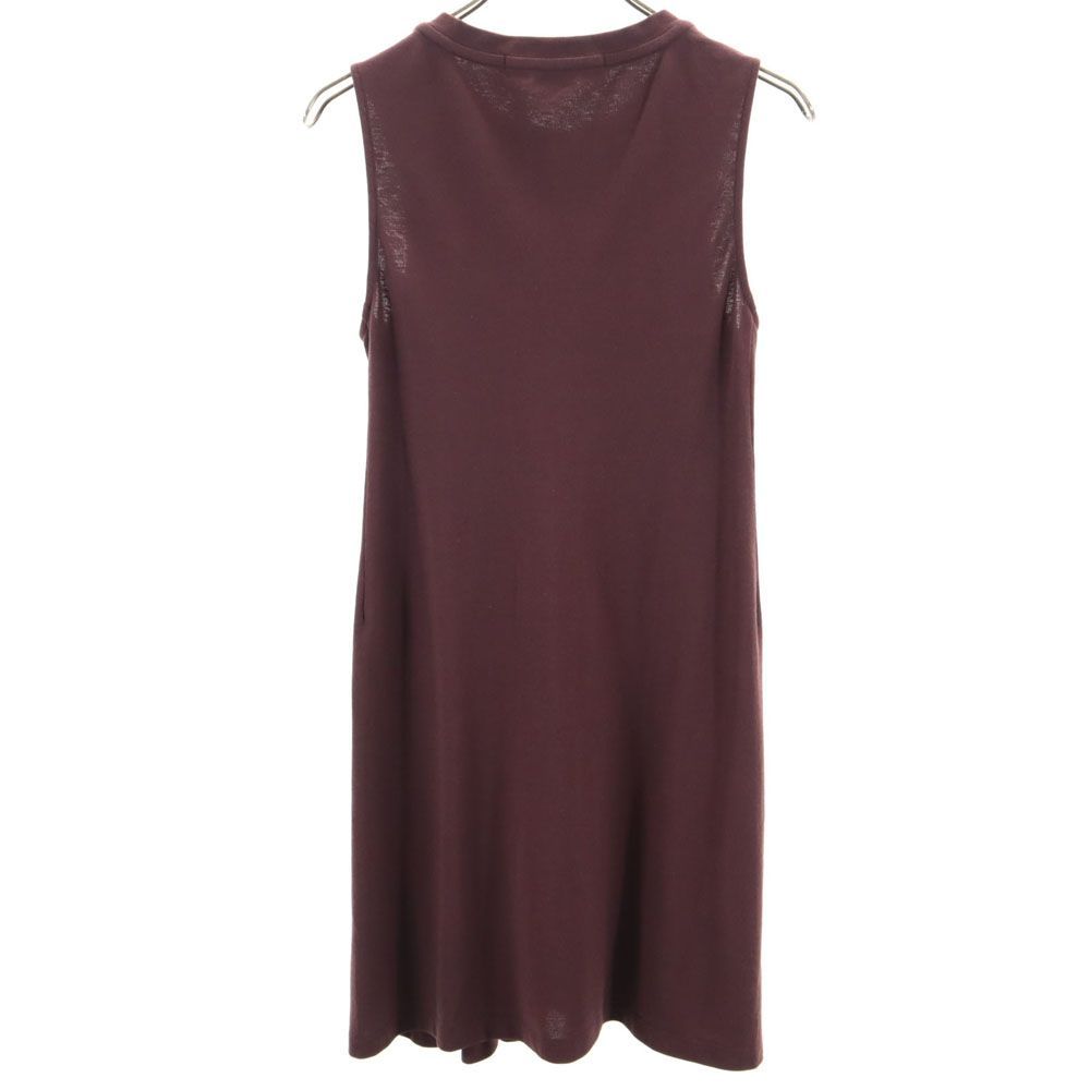 マルニ イタリア製 ノースリーブ ミニワンピース 38 ブラウン MARNI レディース マルニ イタリア製 ノースリーブ ミニワンピース 38 ブラウン MARNI