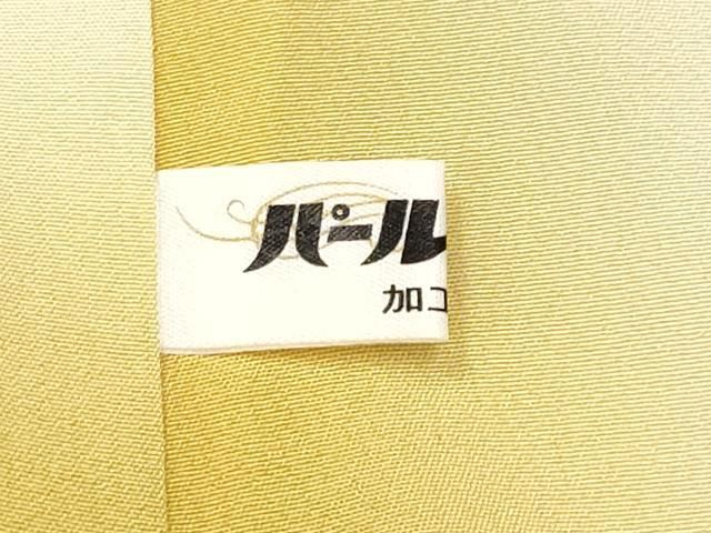 平和屋本店□極上 銀座 志ま亀 小紋 間道 蜂蜜色地 逸品 CYAA3811s5