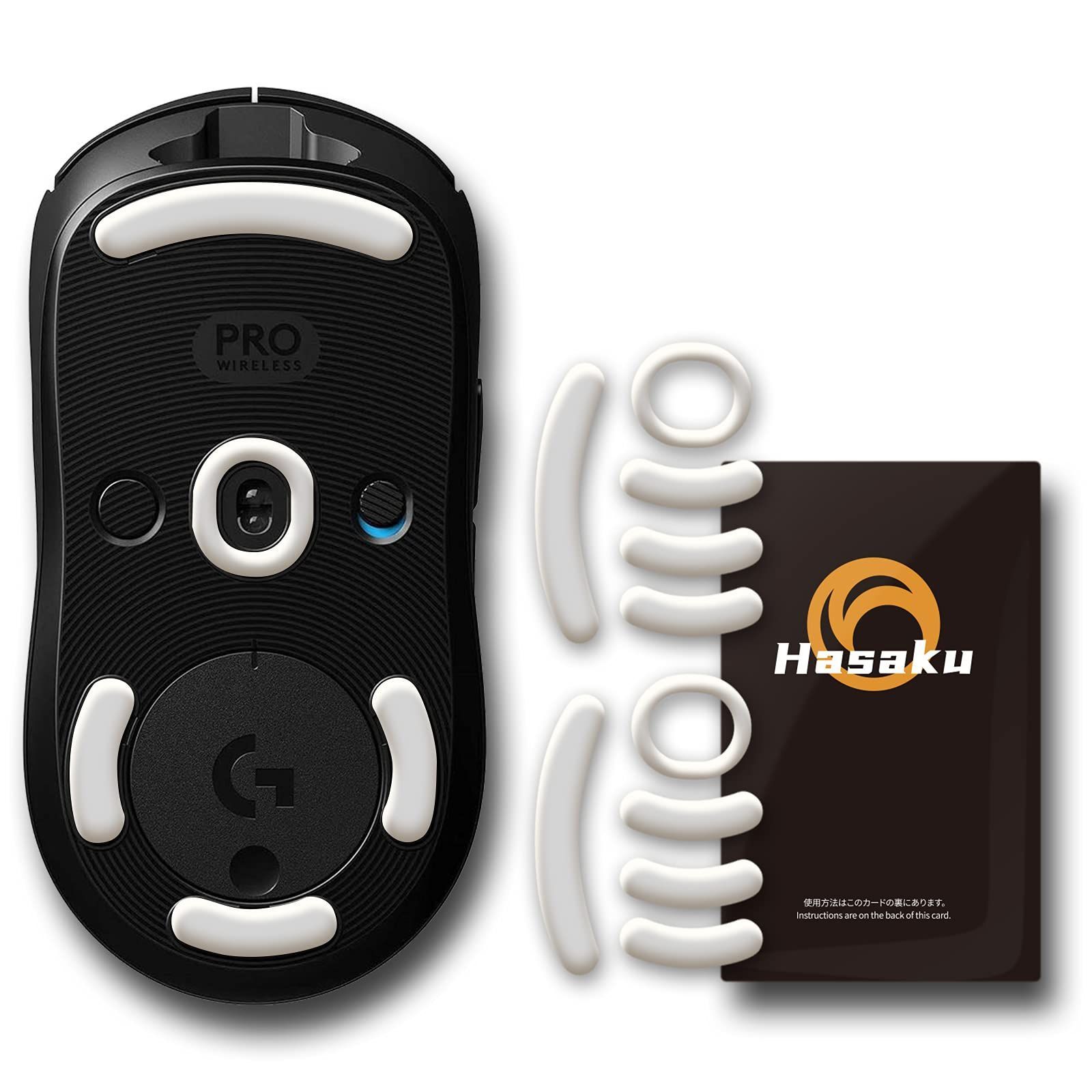 【特価セール】ゲーミングマウス 用 GPW 2セット入り Wireless Hasaku PRO マウスソール PRO マウスフィート G ...