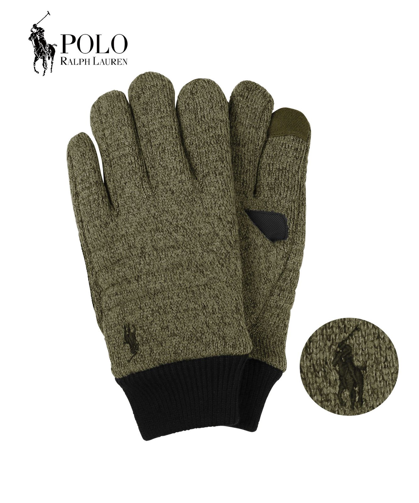 新品 未使用 並行輸入 KNIT COMBO メンズ 手袋 516692 オイルクロスグリーン - メルカリ