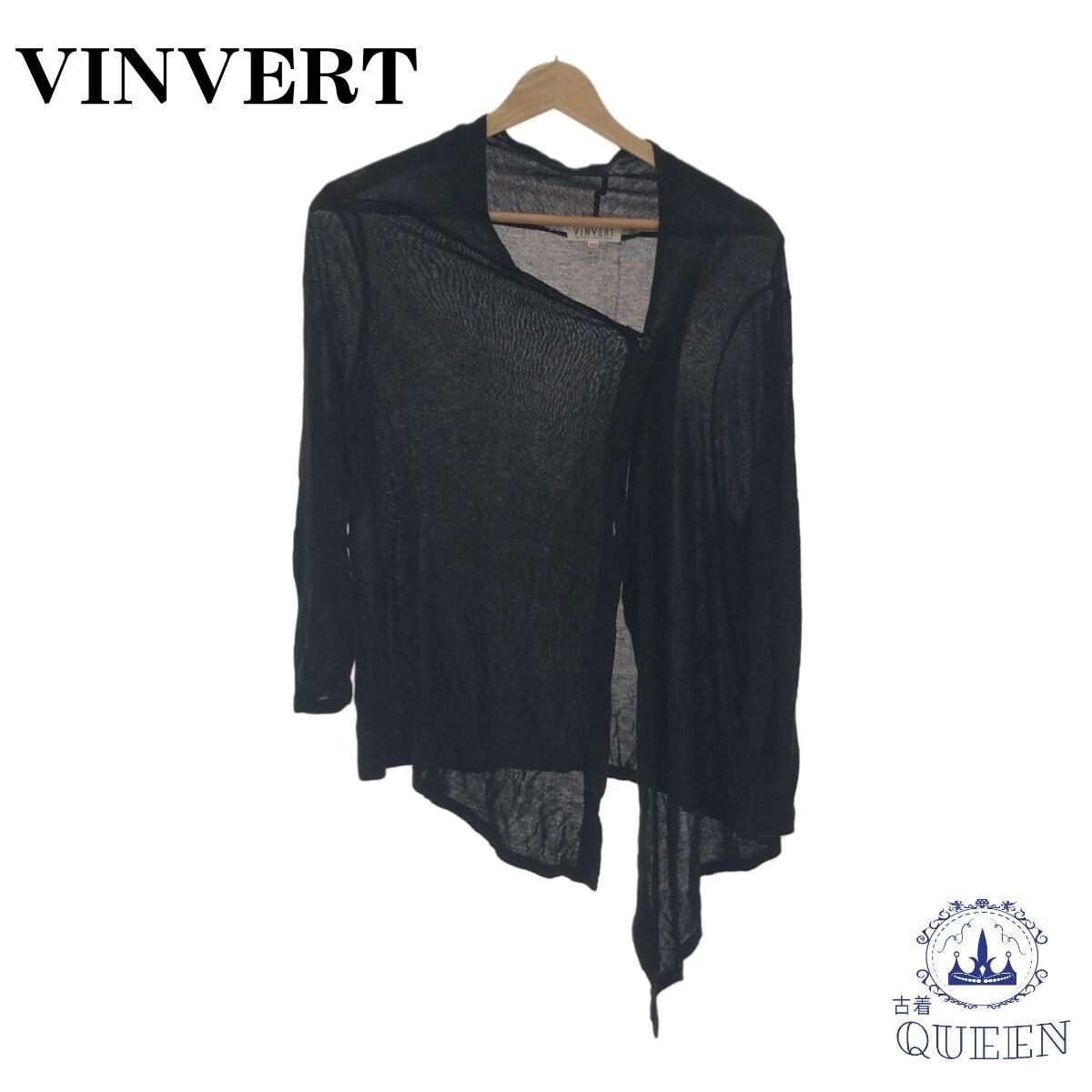 ☆美品☆ VINVERT バンベール カーディガン 長袖 レディース ブラック 901-2874 送料無料 古着 - メルカリ