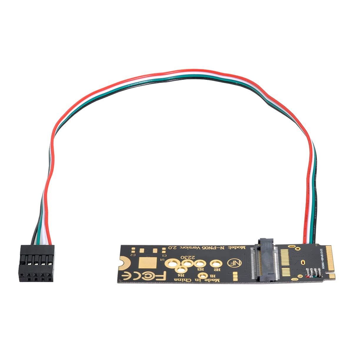 【新着商品】6 WiFi Bluetooth SSDアダプタAX200 NVME NGFFキー-M 5.1 A/EキーWiFiカードへのM.2 ...