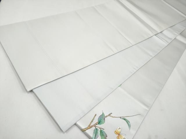 平和屋本店□極上 太鼓柄袋帯 手描き 猫 蝶 引箔 逸品 CYAA2388s5