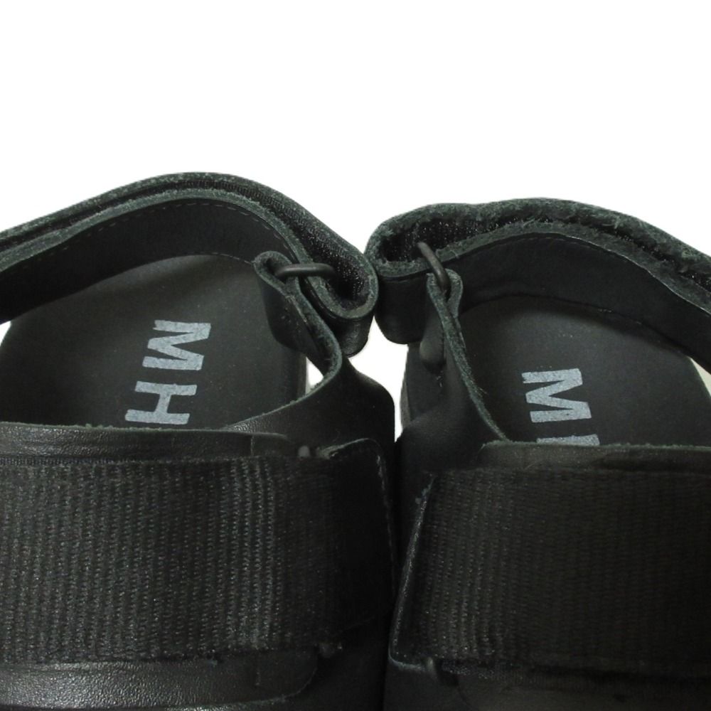 美品 MHL. マーガレットハウエル レザー スポーツサンダル サイズ7 約