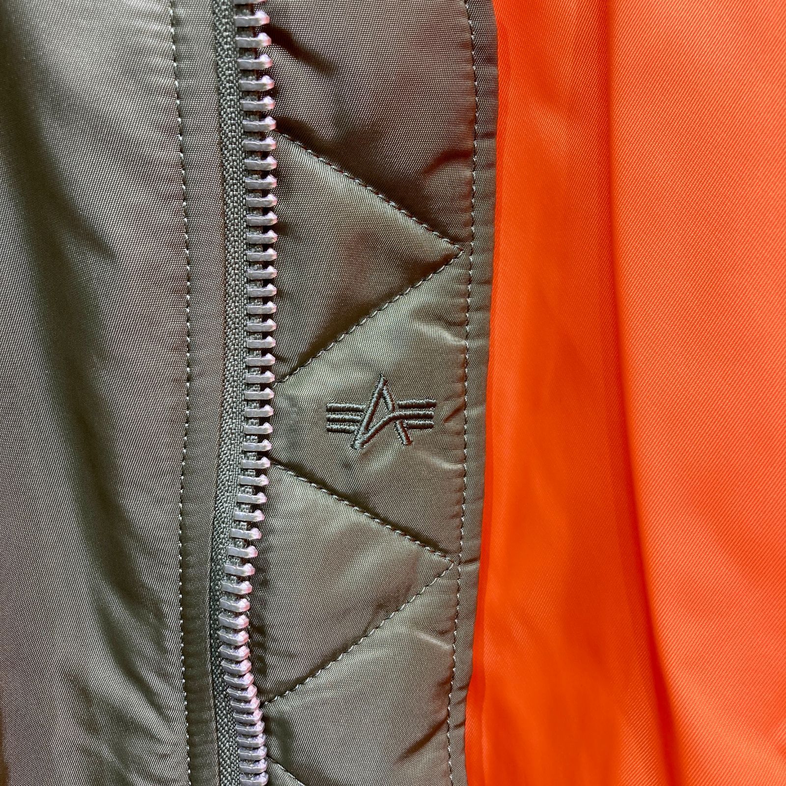ALPHA INDUSTRIES アルファインダストリーズ リバーシブルMA-1 ALPHA INDUSTRIES アルファインダストリーズ リバーシブルMA-1
