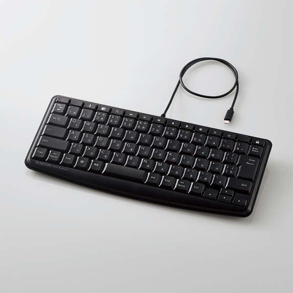 iPadキーボード エレコム 有線キーボード Lightningコネクタ JIS配列 メンブレン 静音 ブラック TK-LCM02BK - メルカリ