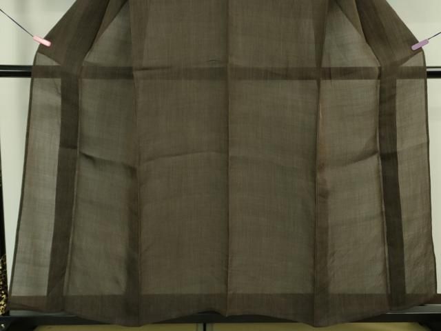 平和屋本店□極上 夏物 石川県指定無形文化財 能登上布 本麻手織上布