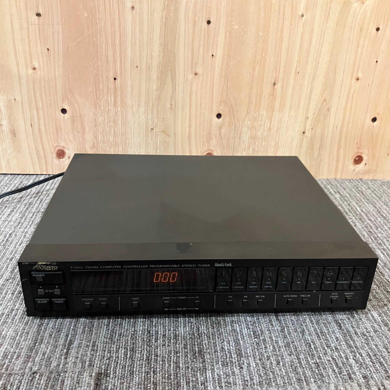 【SGM】Victor T-G90 FM/AM ステレオチューナー ビクター - メルカリ