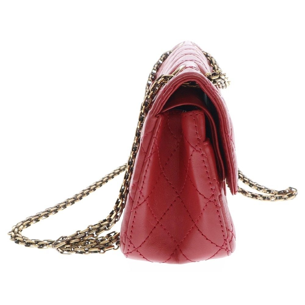CHANEL (シャネル) ミニマトラッセ カーフスキン ダブルチェーン CHANEL (シャネル) ミニマトラッセ カーフスキン ダブルチェーン