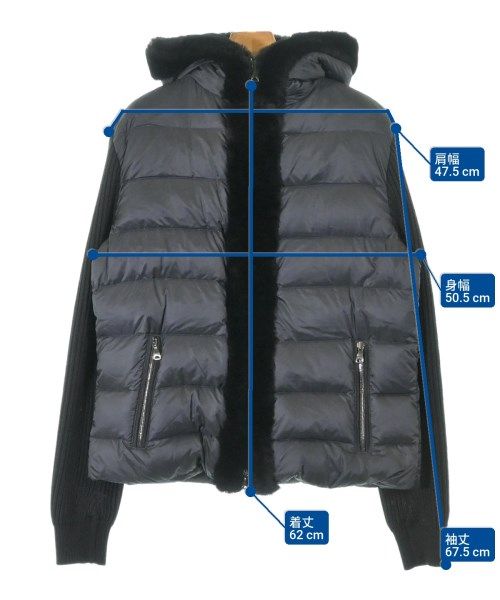 EMMETI ダウンジャケット/ダウンベスト メンズ 【古着】【中古】【送料