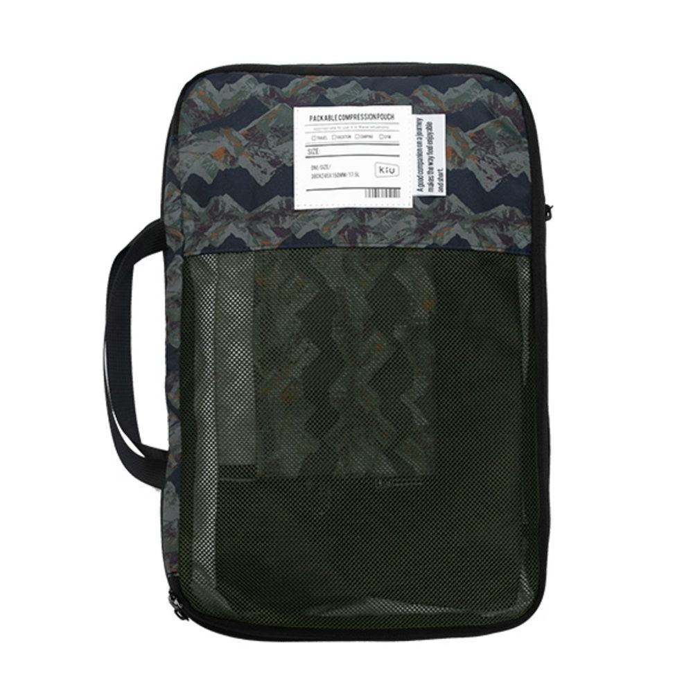 367.シエラ ☆ KiU キウ パッカブルコンプレッションポーチ17.5L k367 kiu ポーチ キウ K367 圧縮袋 衣類 圧縮ポーチ トラベルポーチ 圧縮バッグ 収納ポーチ 旅行 ...