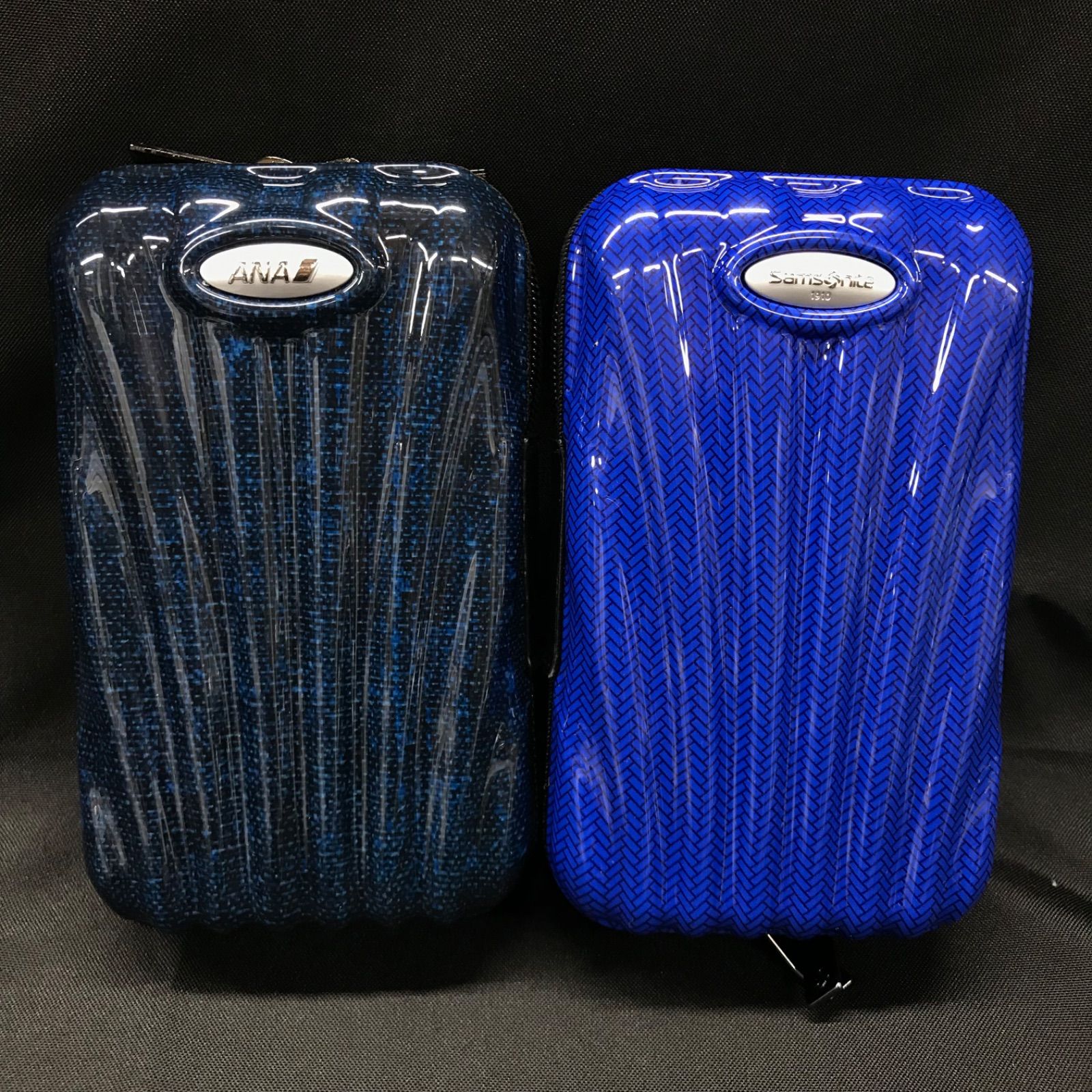 C2【美品】②サムソナイト ANA スーツケース型ミニポーチ 2個セット キャリーケース - メルカリ