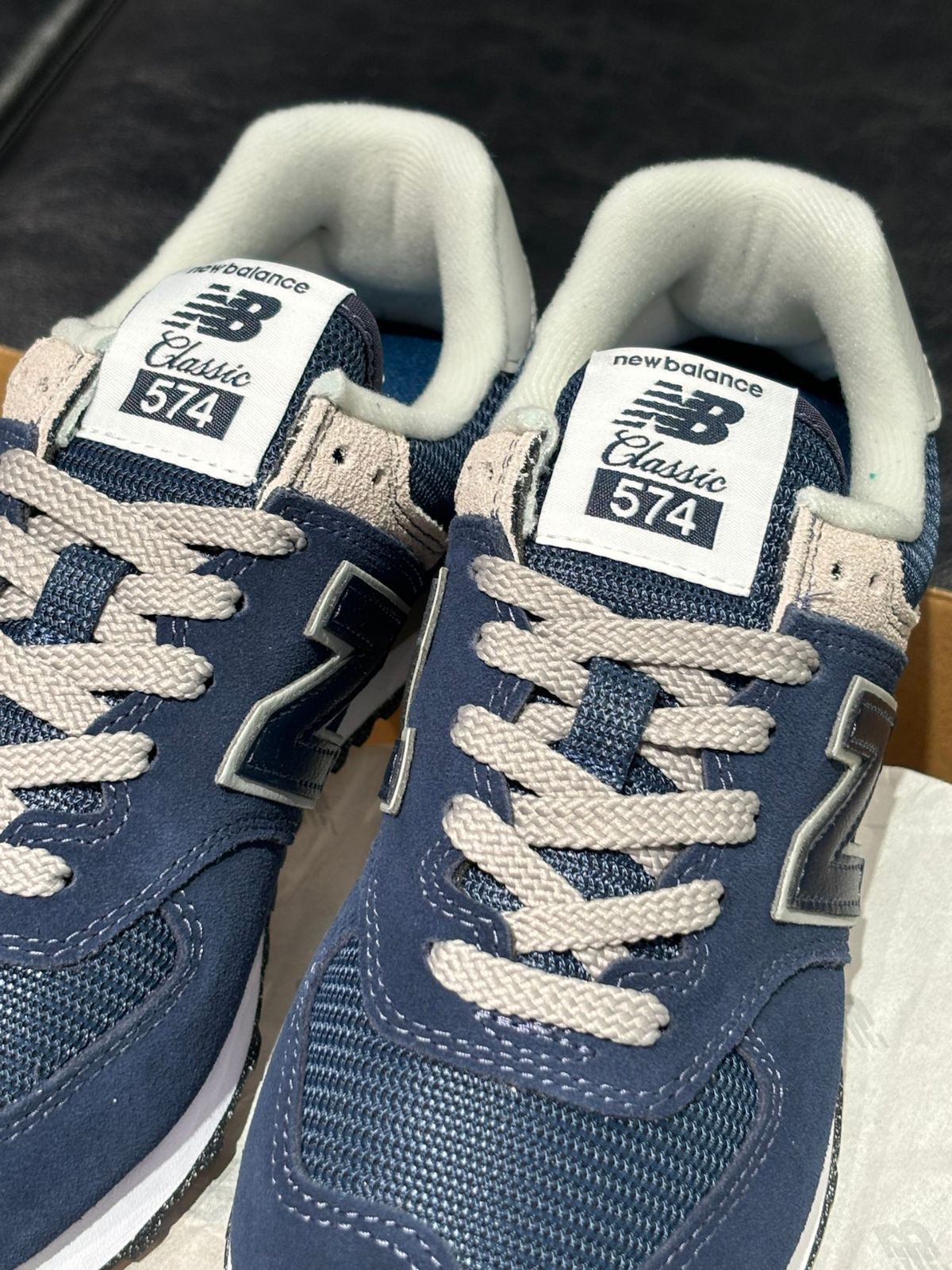 ニューバランス 574 スニーカー メンズ New Balance Ml574 ネイビー 紺 靴 シューズ Ml574evn メルカリ