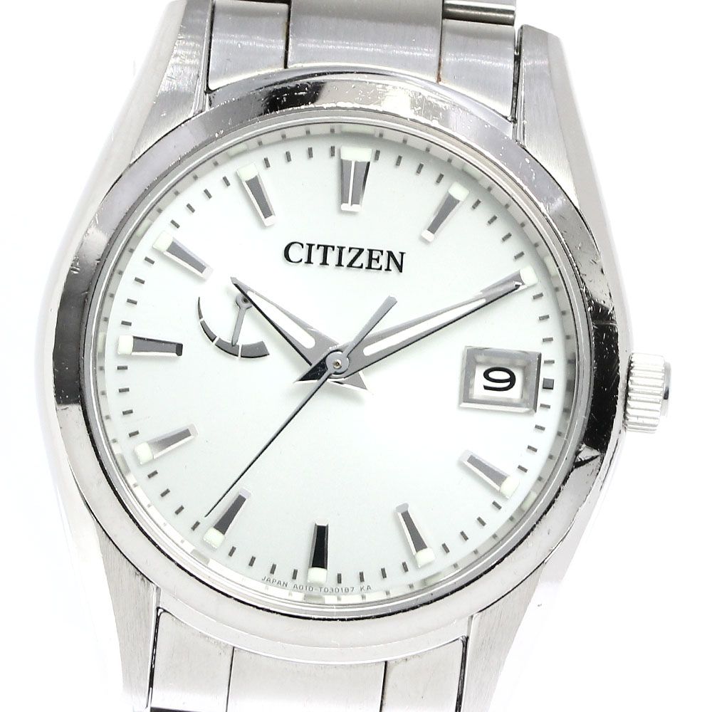 シチズン CITIZEN A010-T017983 ザ・シチズン エコドライブ デイト ソーラー メンズ_750124 - メルカリShops