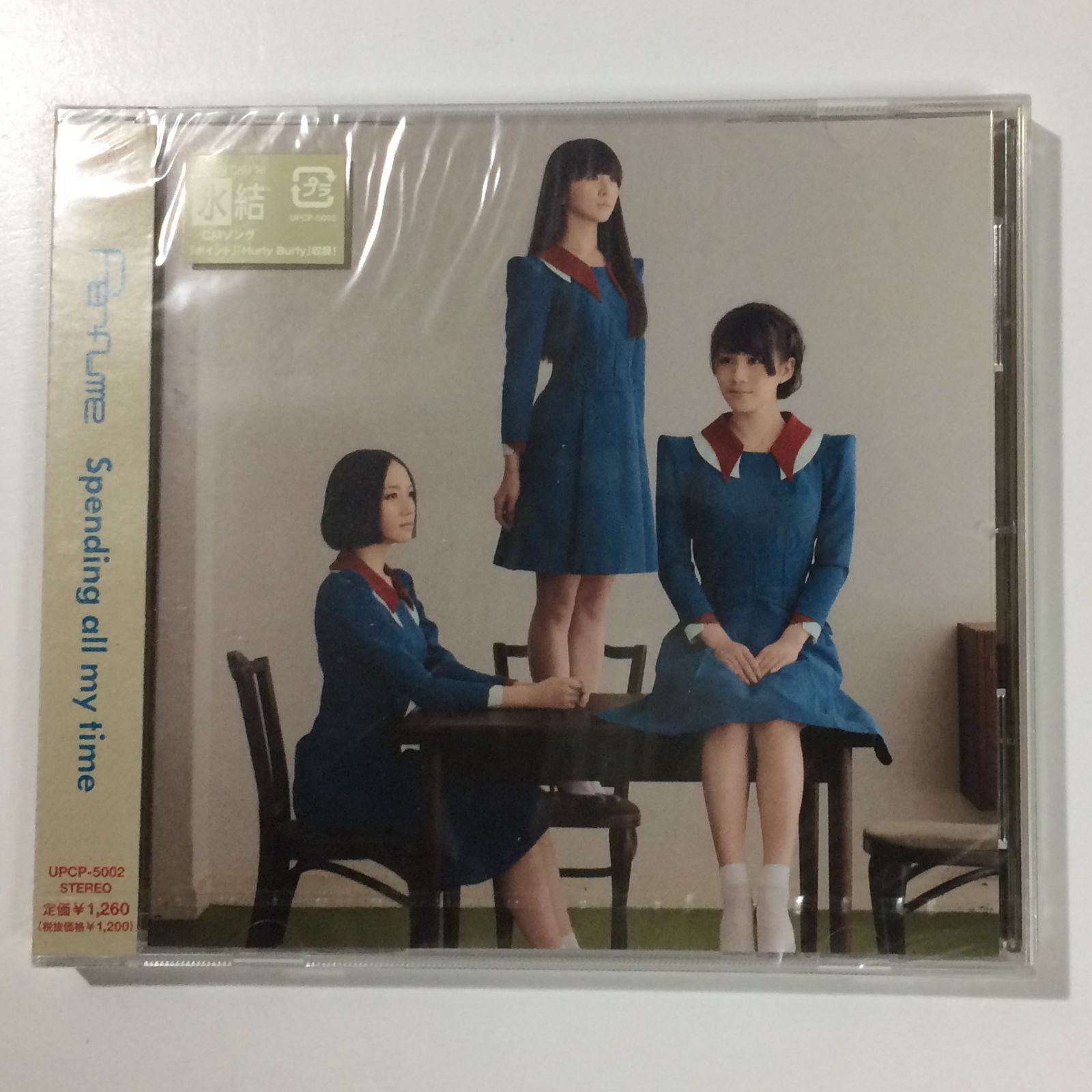 Perfume spending all my time CD 見本品 新品未使用シュリンク付き パフューム - メルカリ