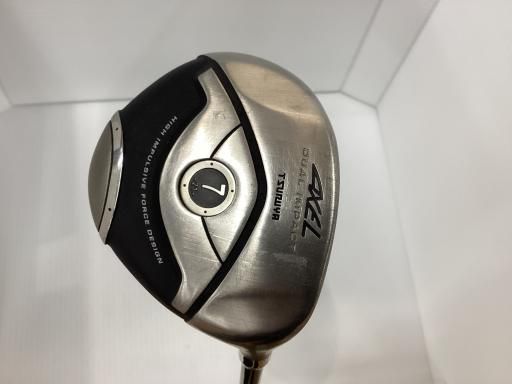 【中古】 つるや AXEL DUAL IMPACT HM(2007) 7W フェアウェイウッド FW AXEL DUAL IMPACT HM (フレックスR) メンズ 男性用 右利き 右用 D ...