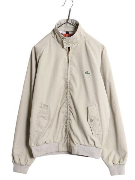 【お得なクーポン配布中!】 80s ラコステ フルジップ スイングトップ ジャケット メンズ M 古着 ヴィンテージ IZOD LACOSTE ジャンパー ブルゾン フルジップ G9 タイプ ...